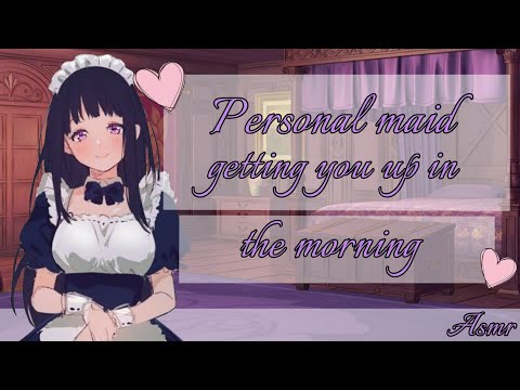 [ASMR] [ROLEPLAY] [F4A] Personal maid getting you up in the morning (Part 1)