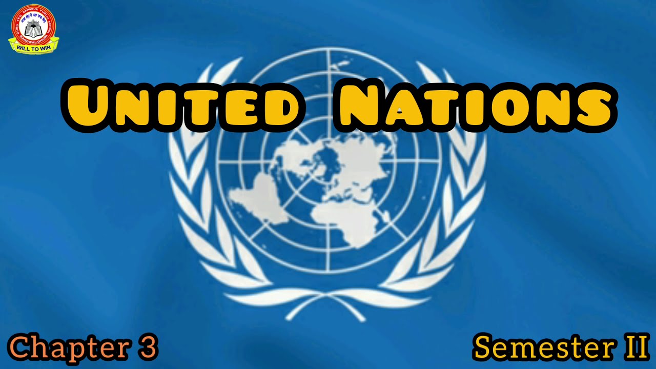The United Nations - Class 5th, Social Science, CBSE - YouTube