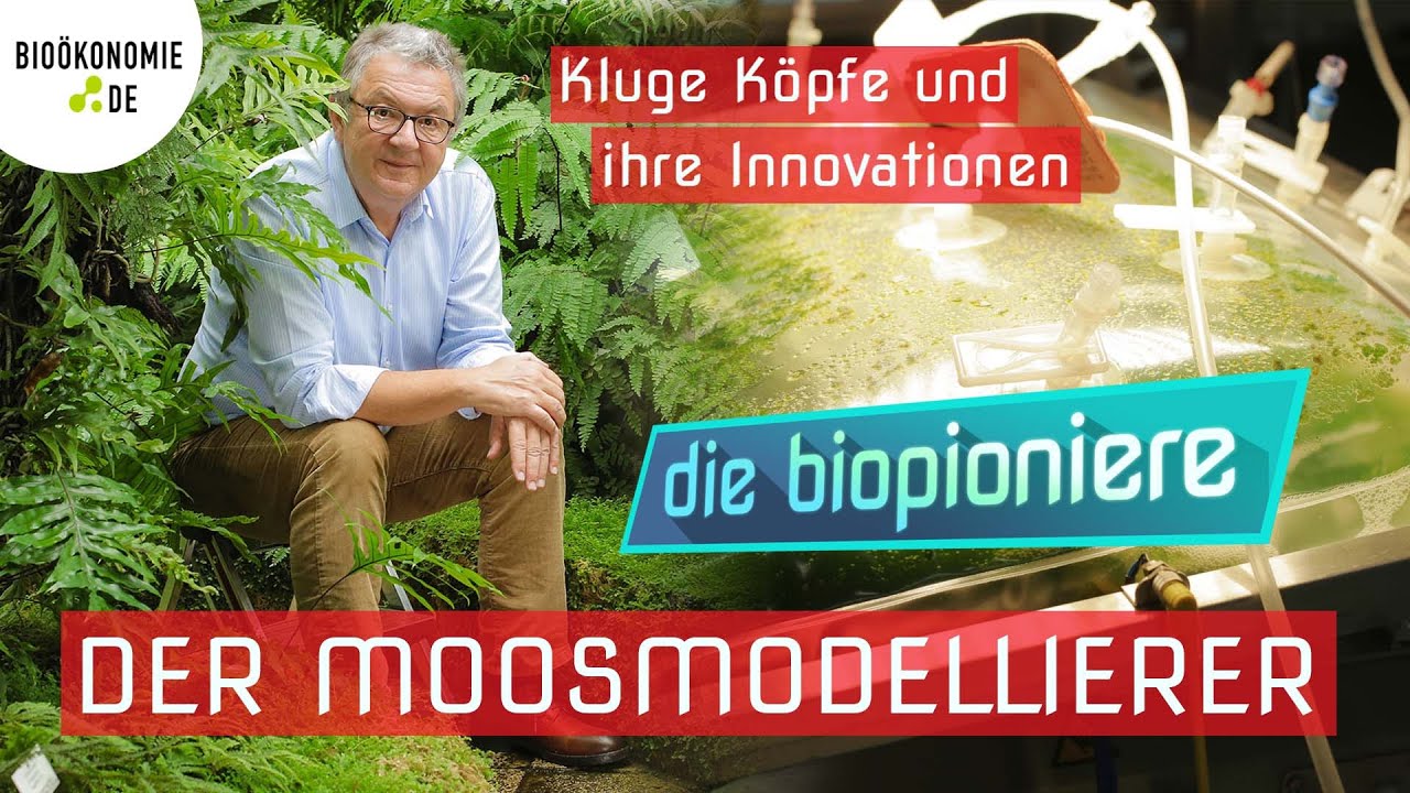 DIE BIOPIONIERE | Der Moosmodellierer – Ralf Reski erforscht die ...