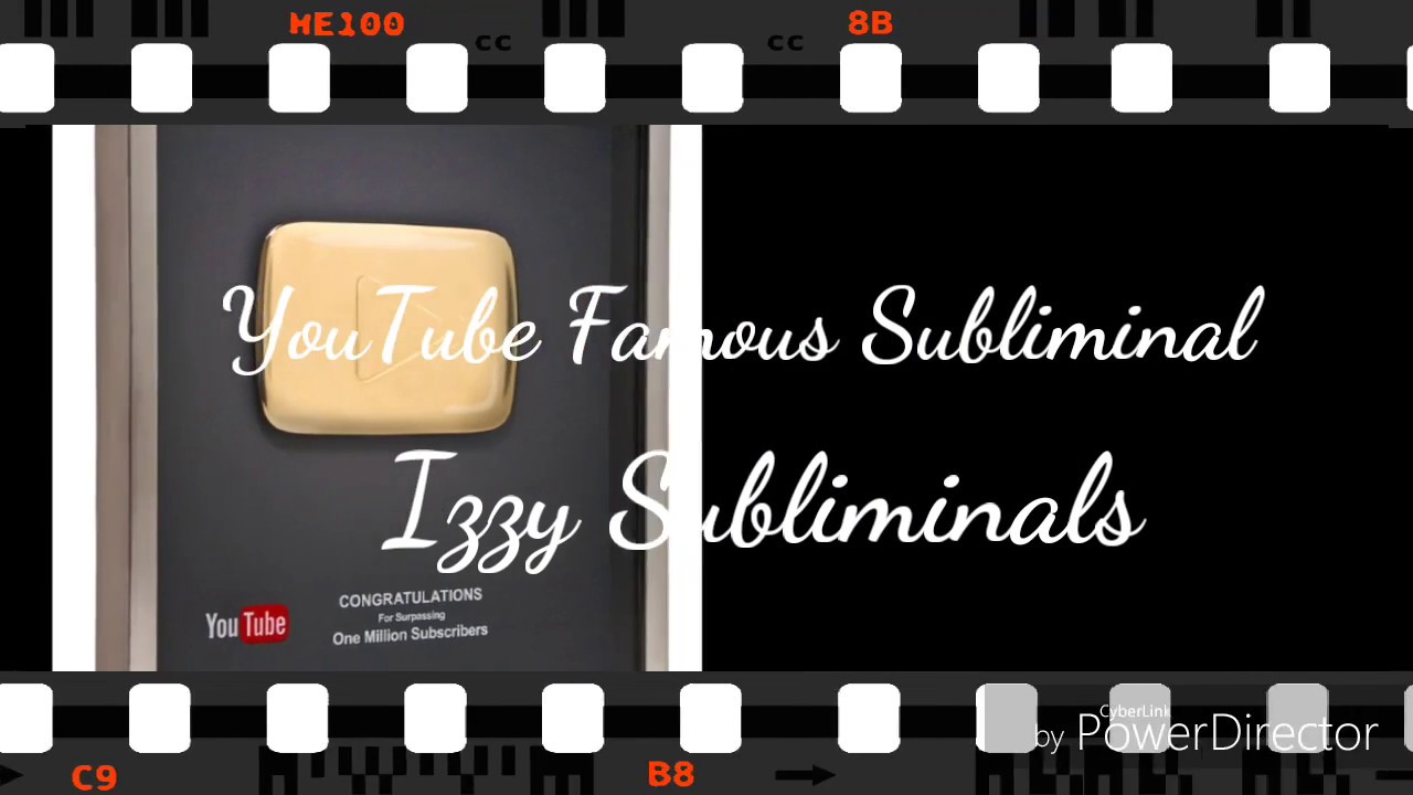 YouTube Famous Subliminal. *REQUESTED* - YouTube