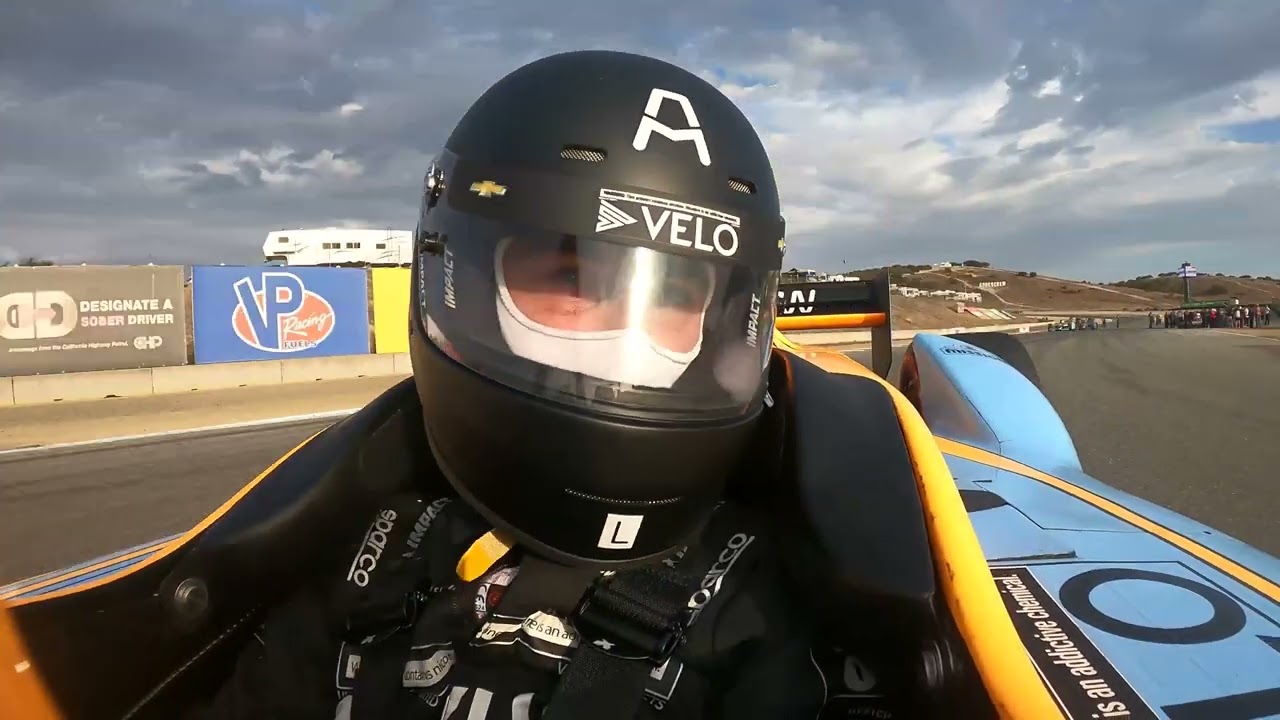 Two seater Indycar ride at Laguna Seca 2022 - YouTube