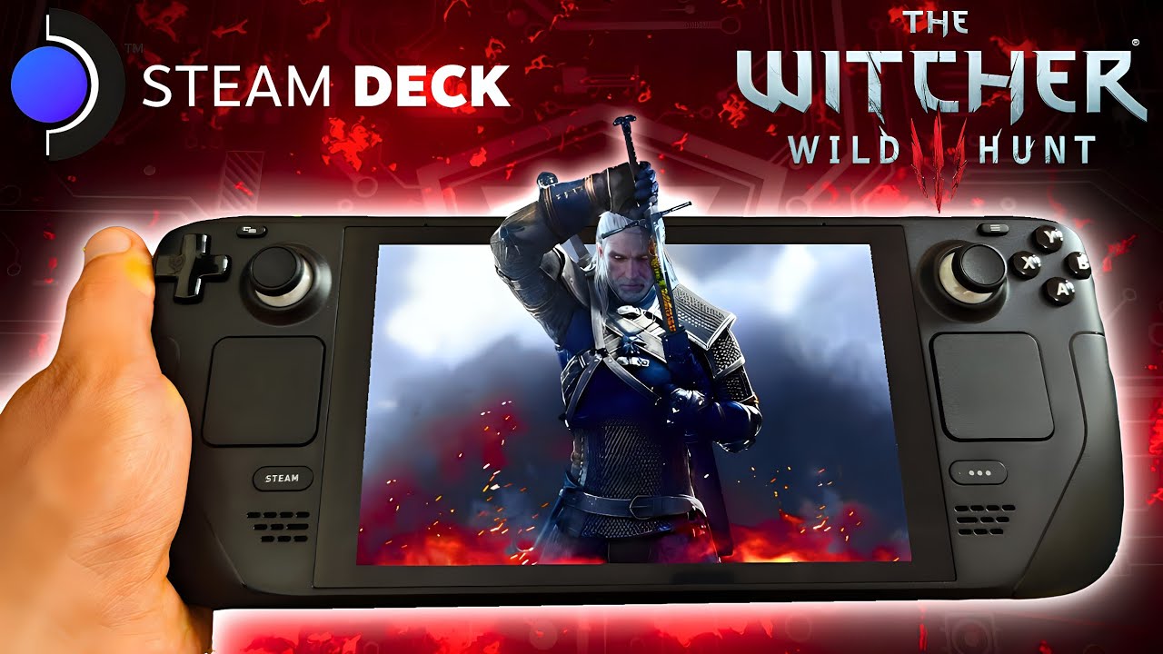 The Witcher 3 on Steam Deck: Performance and Battery Test - YouTube