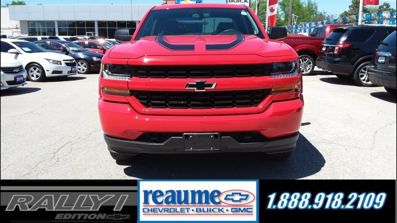 ReaumeChev NEW 2017 Chevrolet Silverado 1500 'Rally 1' 2WD 17-0837 ...