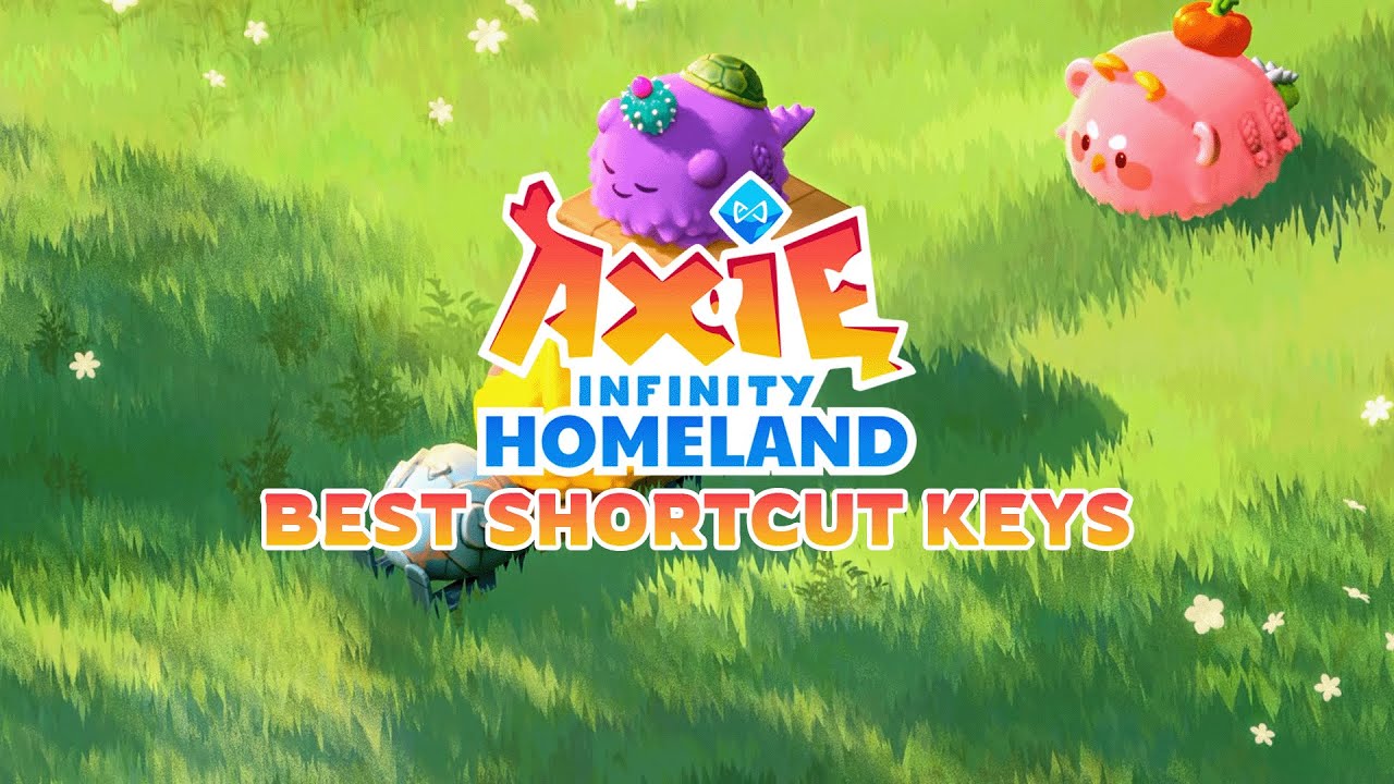 Axie Homeland Best Shortcut Keys - YouTube