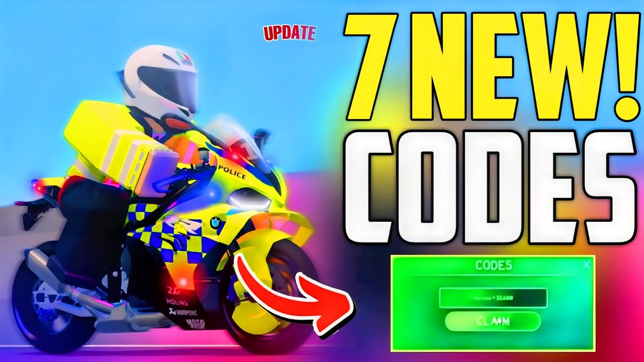 ⚠️New! UPDATE [CODE]💥MOTORUSH ROBLOX CODES 2025 - CODES FOR MOTORUSH ...