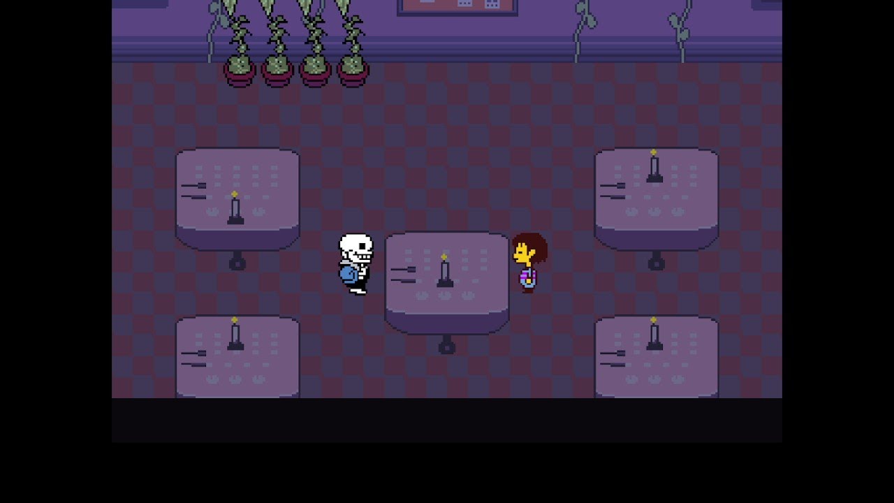 Dinner with Sans - Undertale - YouTube