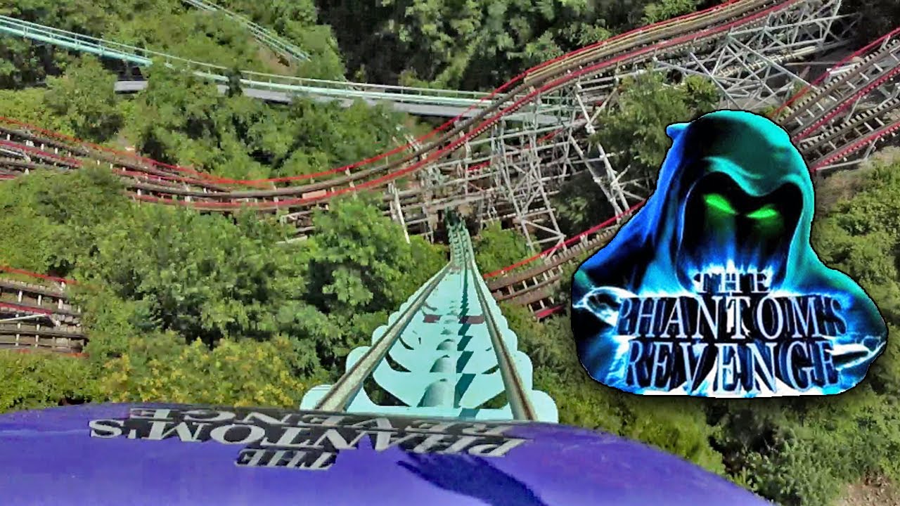 Phantom's Revenge HD Front Seat On Ride POV & Review. Awesome Morgan ...