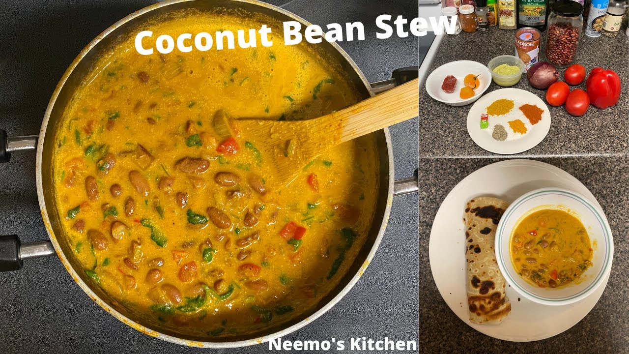 Coconut Curried Bean Stew | Maharagwe ya Nazi | Kenyan Bean Stew - YouTube