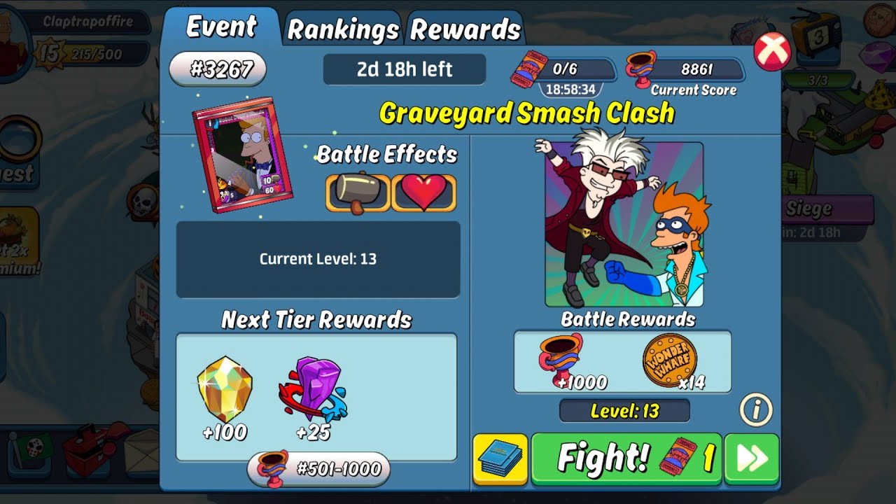 Animation Throwdown Graveyard Smash Clash day 2 - YouTube