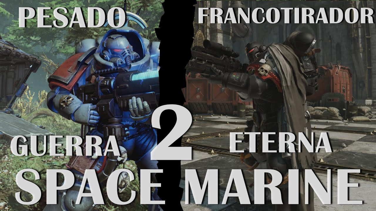 Warhammer 40k Space Marine 2 II Pesado y Francotirador II Guerra Eterna II PvP Gameplay - YouTube