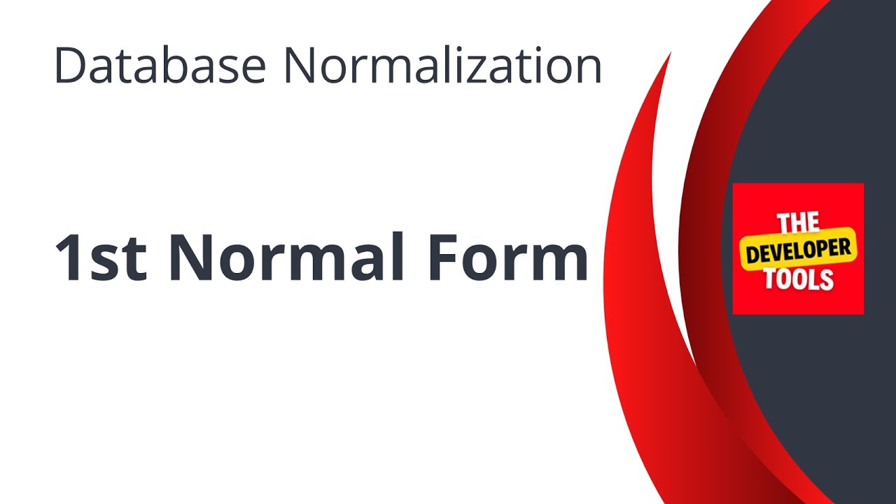 How To Achieve First Normal Form In Dbms - YouTube