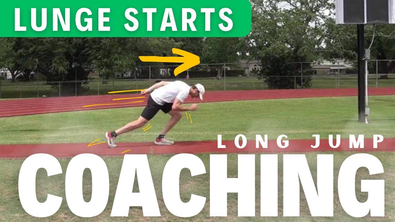 Lunge Starts / Long Jump Approach Drills - YouTube