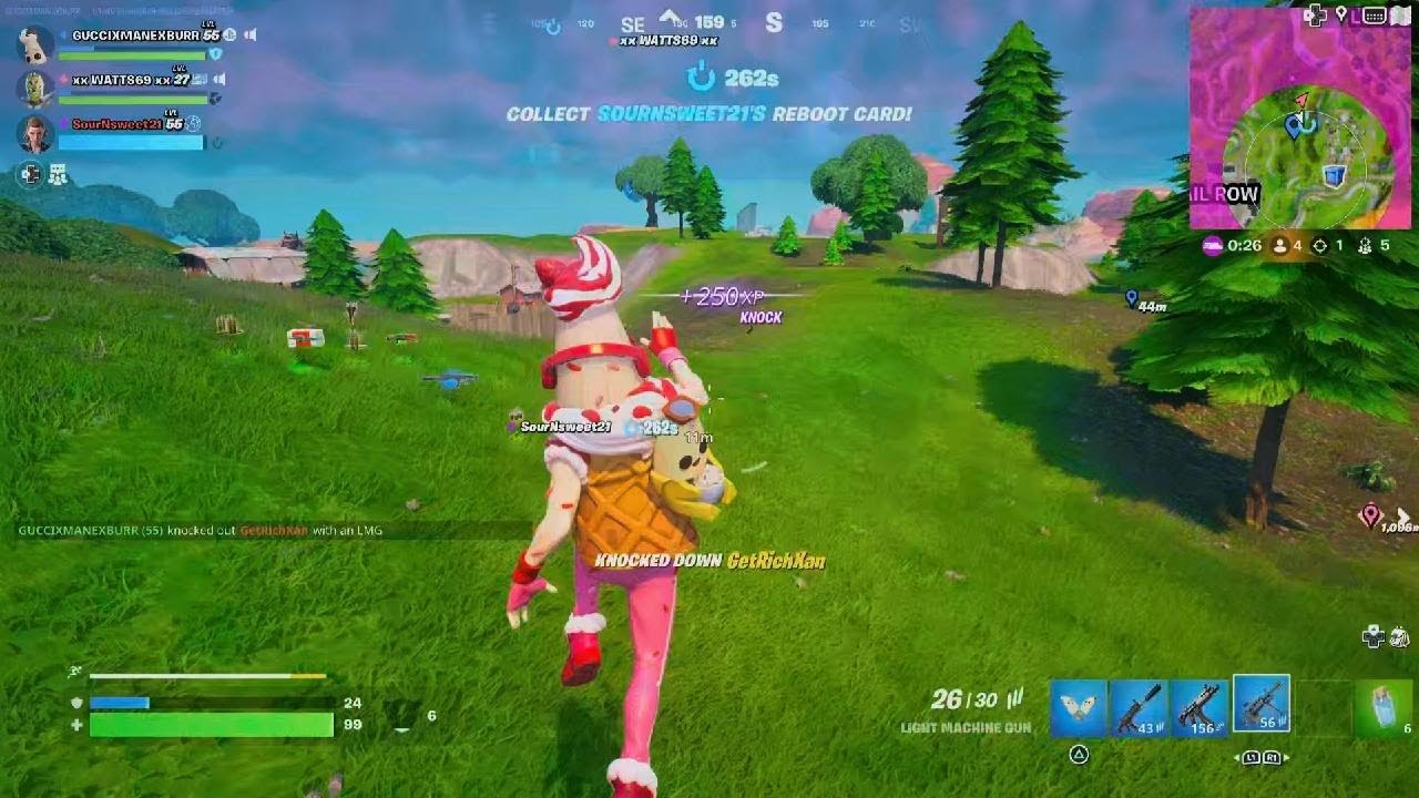 Fortnite lil split emote win - YouTube