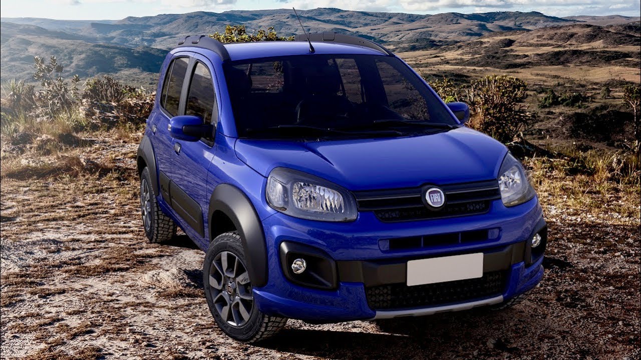 Fiat Uno Way, urbano pero con estilo aventurero - YouTube