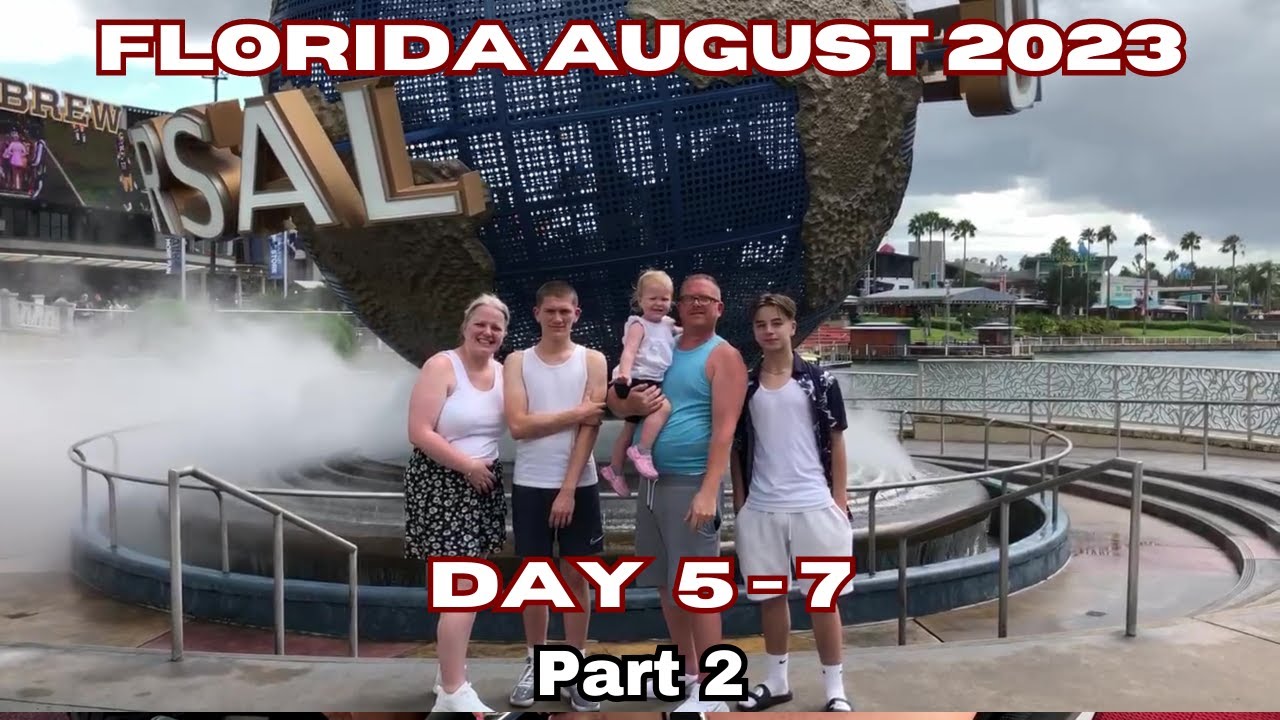 Florida August 2023 Day 5 - 7 - YouTube