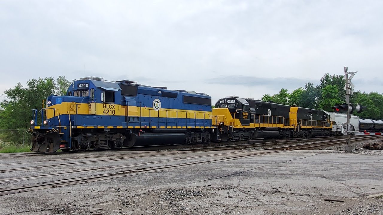 Powerful New Cast P3: HLCX 4210 Switching in Terre Haute, IN - YouTube