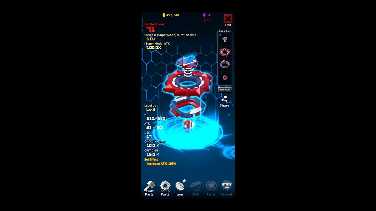 Super god blade: game vòng quay vô cực tập 1. TV KKKCC - YouTube