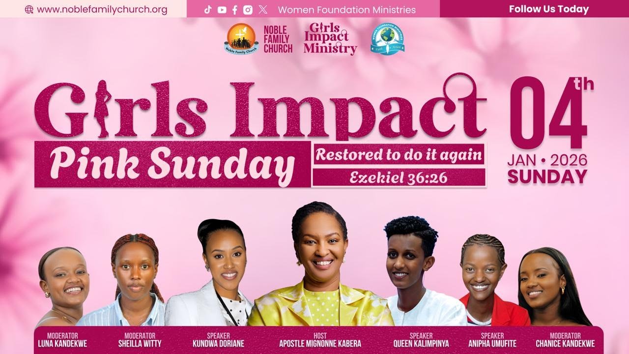 Girls Impact Ministry - Pink Sunday (Restored to do it again) Ez. 36:26 ...
