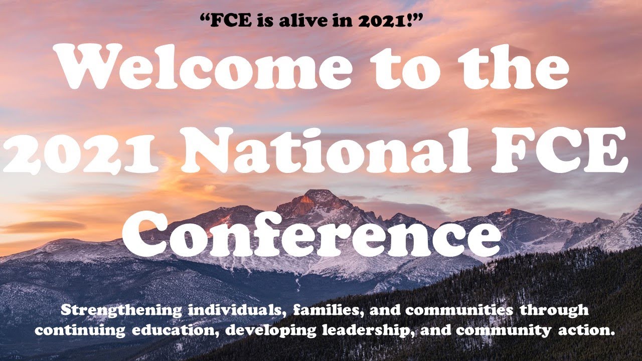 2021 National FCE Conference - National Association for Family and ...