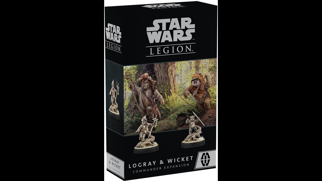 STAR WARS LEGION - Logray & Wicket - YouTube