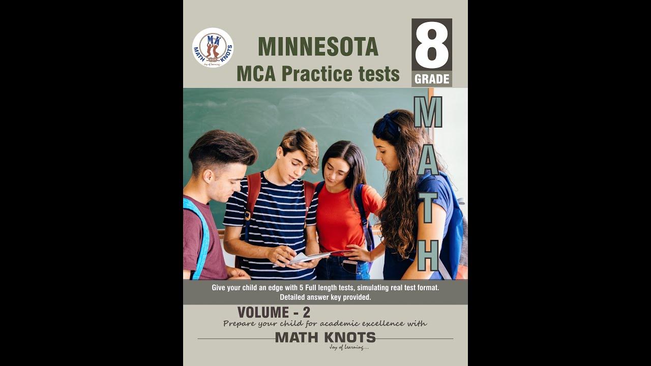 8th Grade Minnesota MATH PRACTICE TESTS VOLUME 2 Video - YouTube