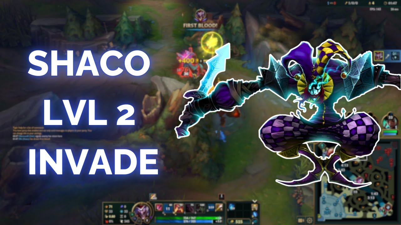 Shaco Level 2 Invade Clears You NEED to Master! (Season 14 Shaco Jungle ...