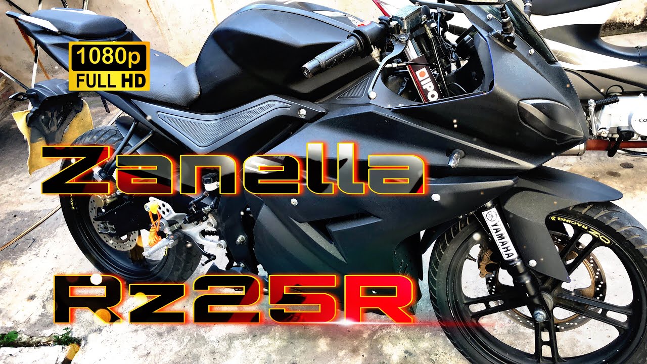 Zanella Rz25 R - YouTube