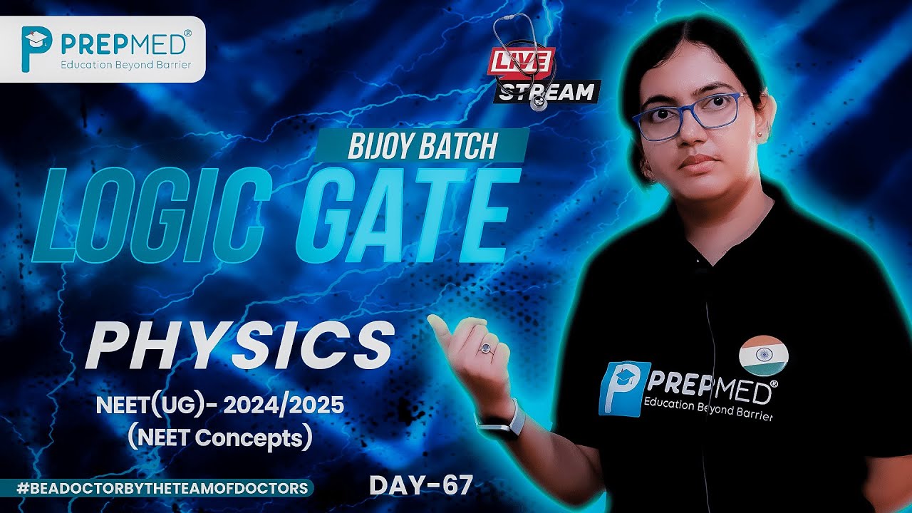 Logic Gate || Bijoy Batch NEET 2024 2025 || AB Ma'am #physics #neet # ...