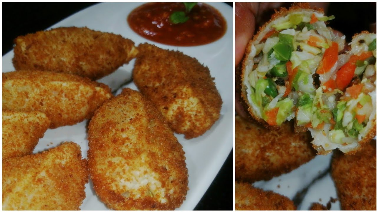 Kurkure Momos Recipe - Crunchy and Juicy Veg Momo || कुरकुरे मोमोस ...