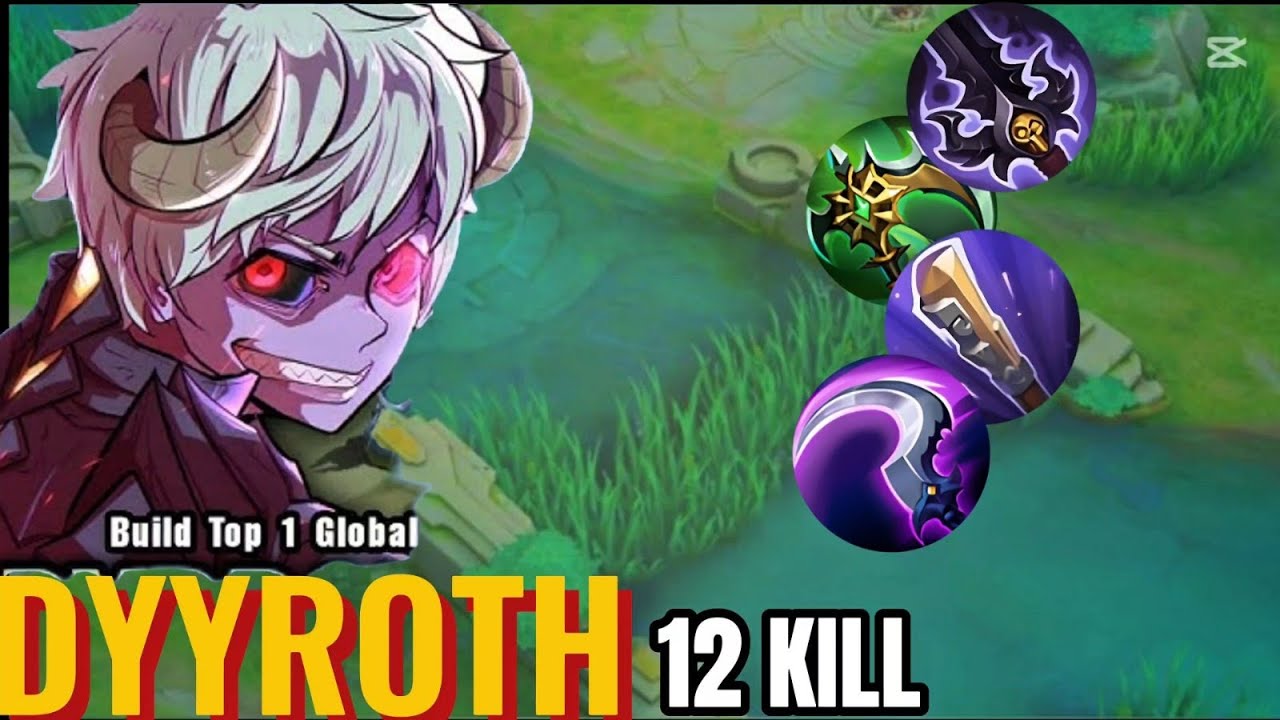 " DYRROTH ATTACK SPEED BUILD VS RUBY SOLO RANK TOP GLOBAL DYRROTH" - YouTube