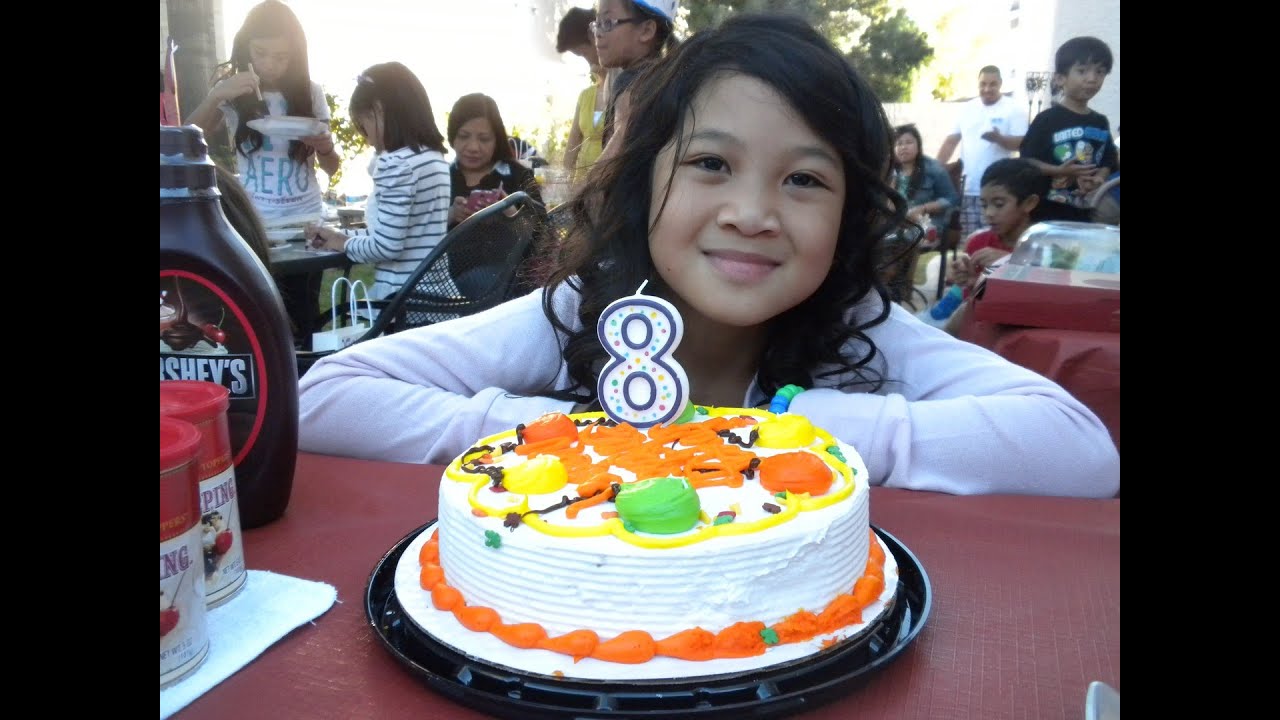 Nevaeh's 8th Birthday Party - YouTube