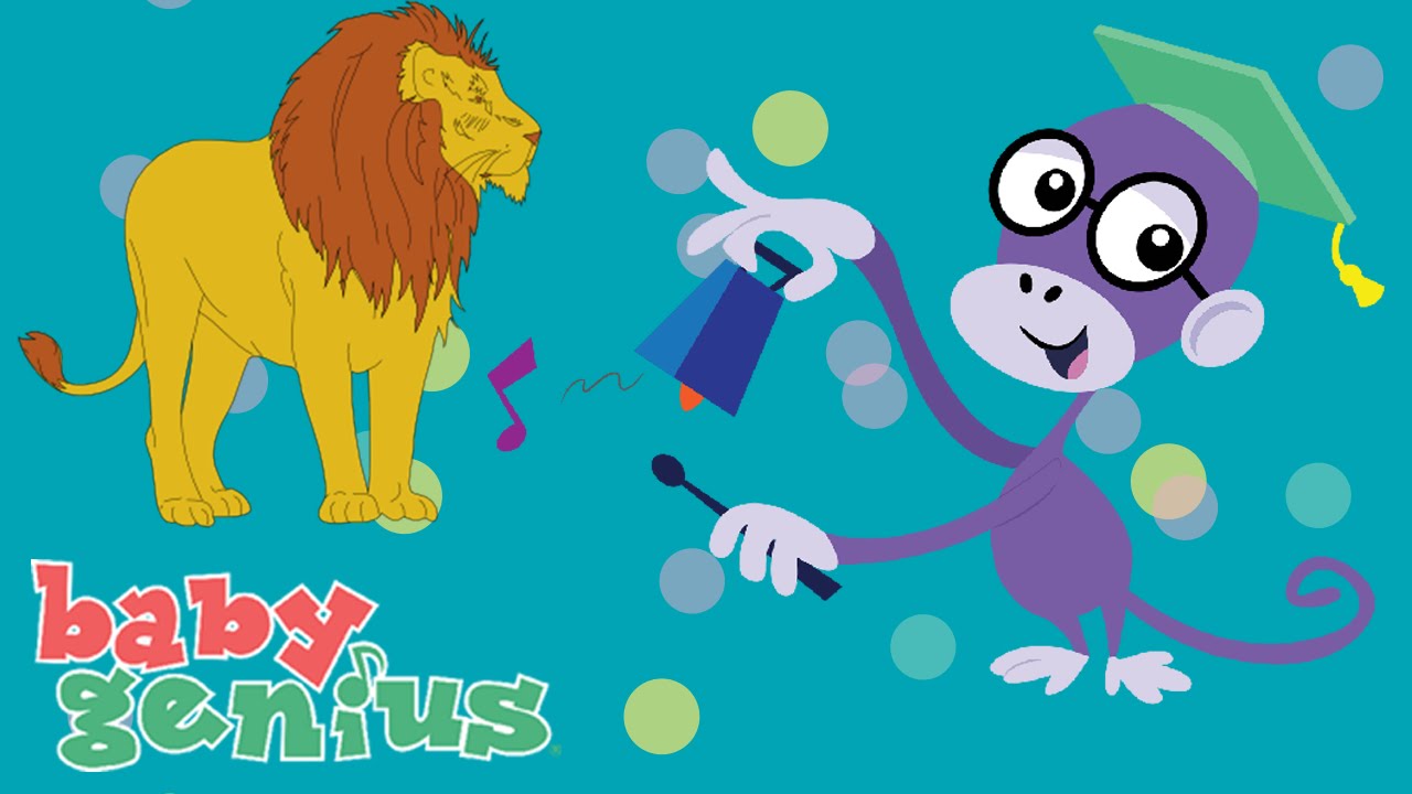 Baby Lions | Animal Sing Along Songs for Kids | Baby Genius - YouTube