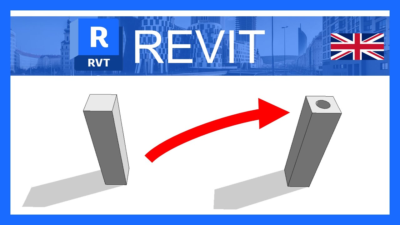 Revit [ENG] - Rectangular Column with Optional Circular Hole Tutorial - YouTube