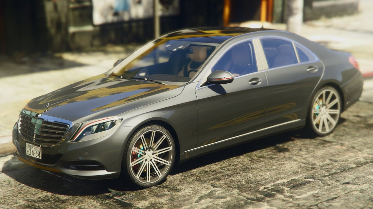 GTA V - Mercedes-Benz S63 W222 - YouTube