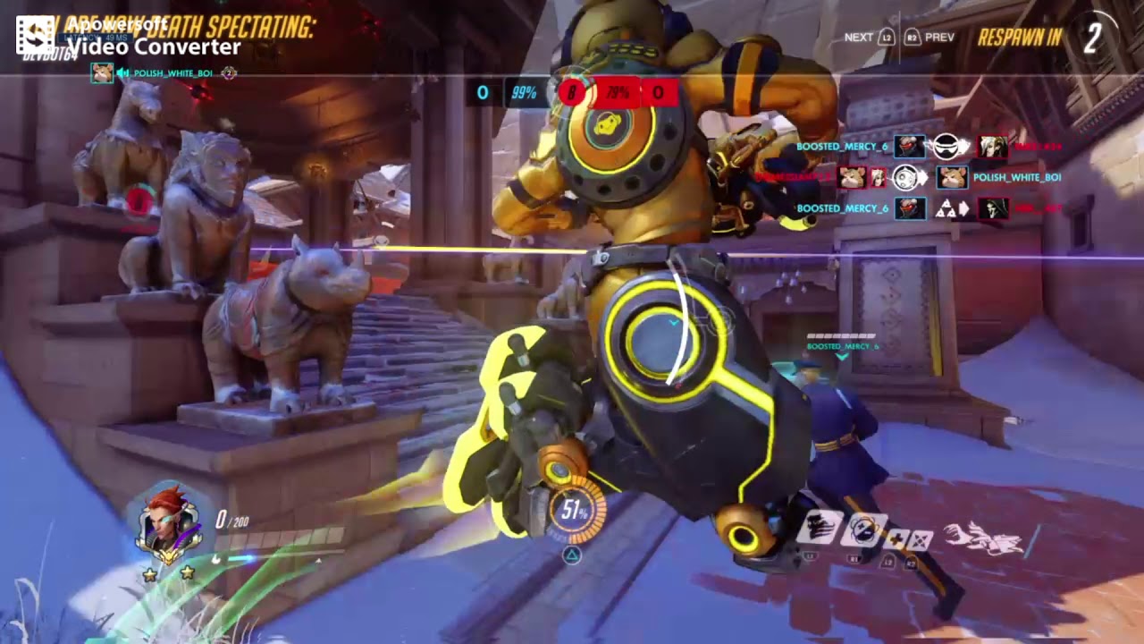 Overwatch | No Choice But to Flex to MERCY for the Damage Boost ...