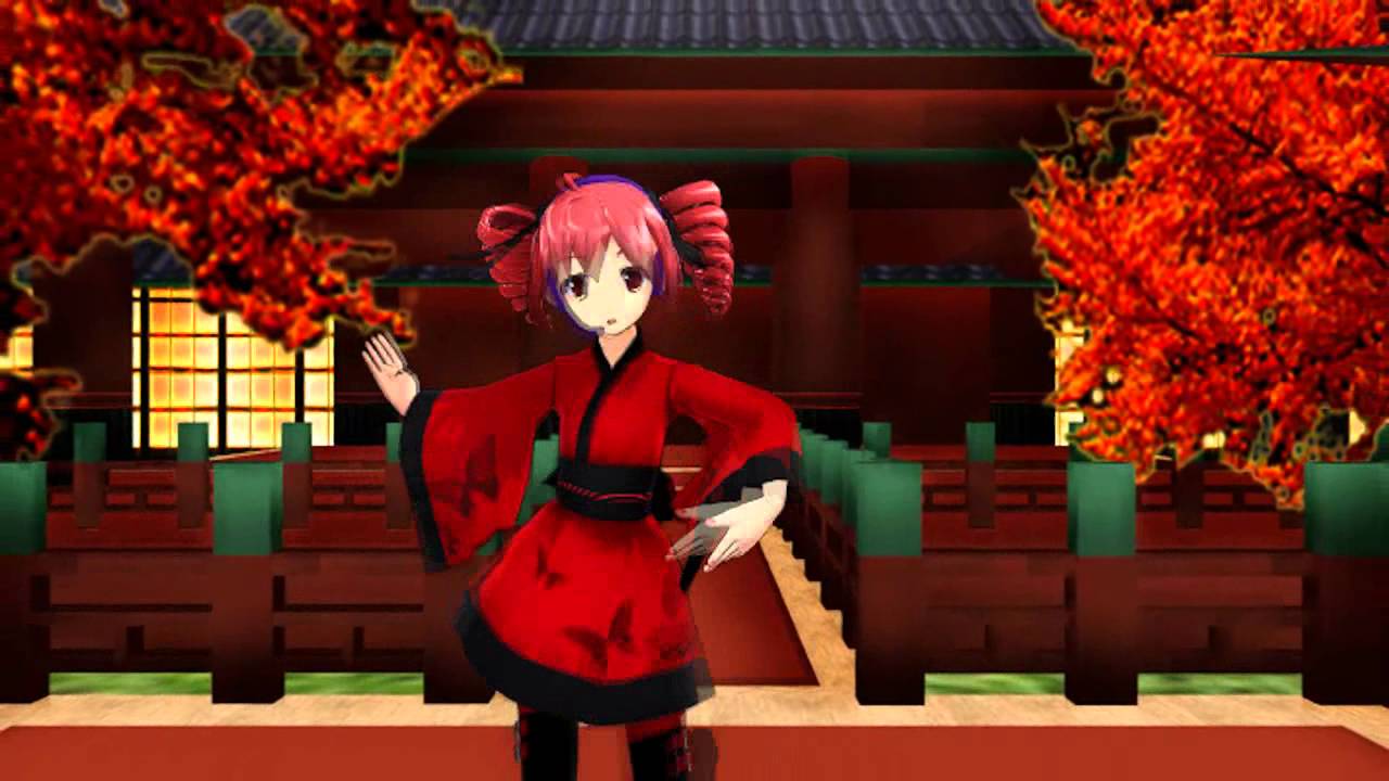 【UTAU cover x MMD】Kasane Teto - Senbonzakura 千本桜 - YouTube