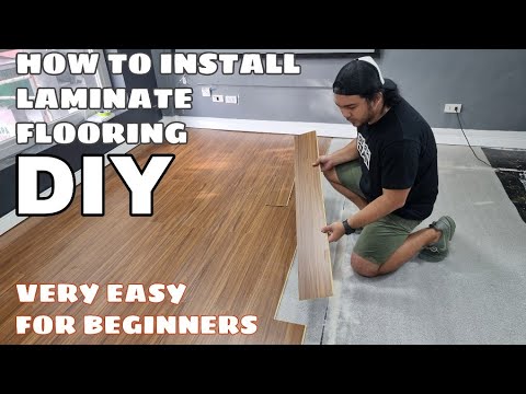How to Install Laminate Flooring for the 1st time- Easy tips | Room ...
