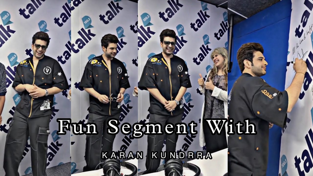This was very funny 😂🤣 | Fun Segment with Karan Kundrra ️ - YouTube
