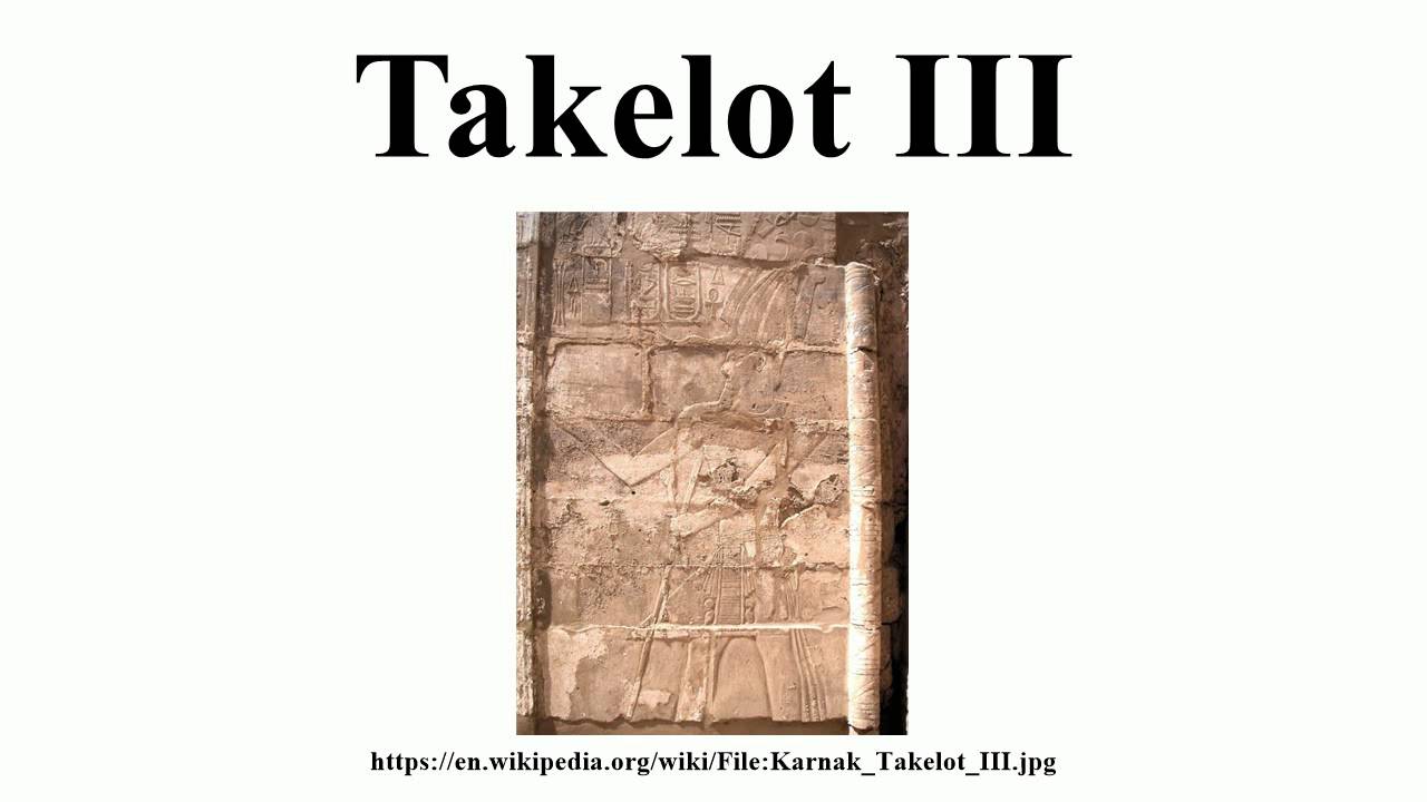 Takelot III - YouTube