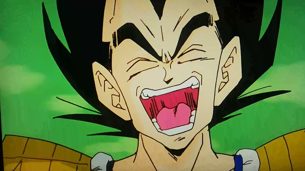 Dragon ball z - la risata di Vegeta - YouTube