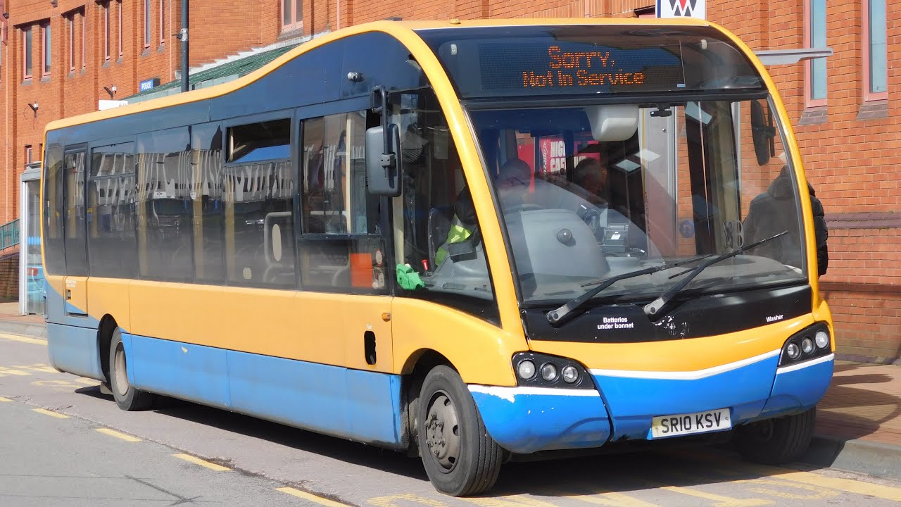 ABSOLUTELY KNACKERED!! | Optare Solo SR (SR10 KSV) | Banga Bus - YouTube
