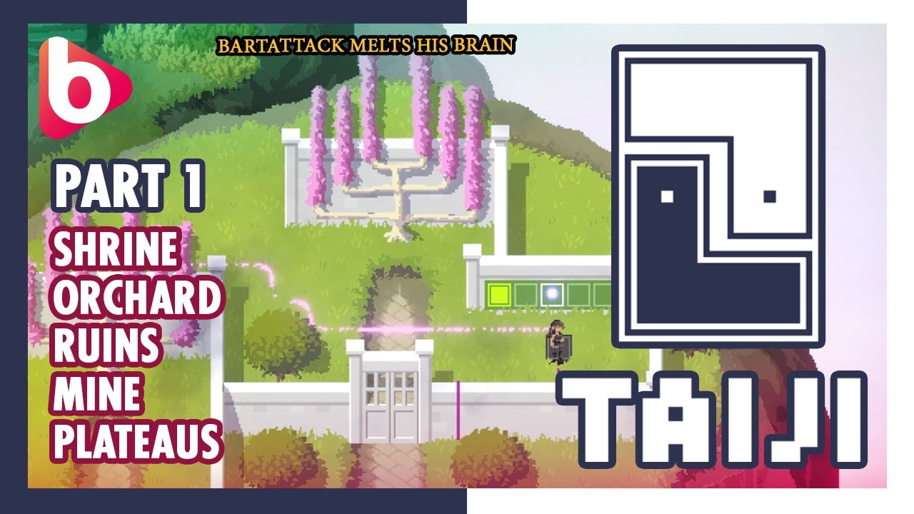TAIJI | Game Playthrough PART 1 | A great 'Witness' inspired pixelart ...