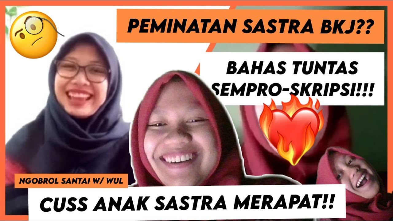 PEMINATAN SASTRA DI BKJ UNDIP! | Madusa Official - YouTube