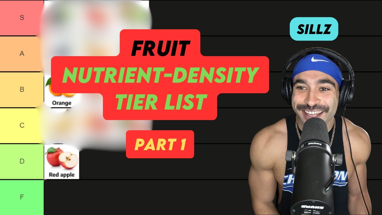 Fruit Nutrient-Density Tier List (Part 1) - YouTube