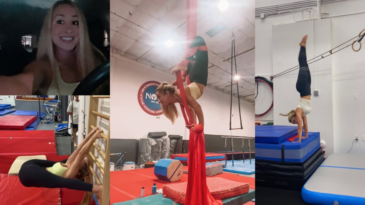 AERIAL SILKS & ACRO/TUMBLING | DAY IN THE LIFE VLOG - YouTube