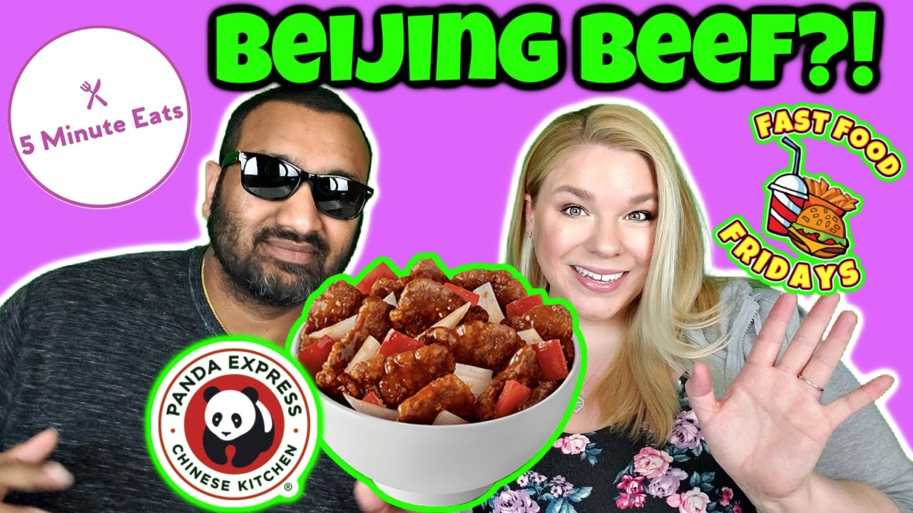 Panda Express Beijing Beef Review - YouTube