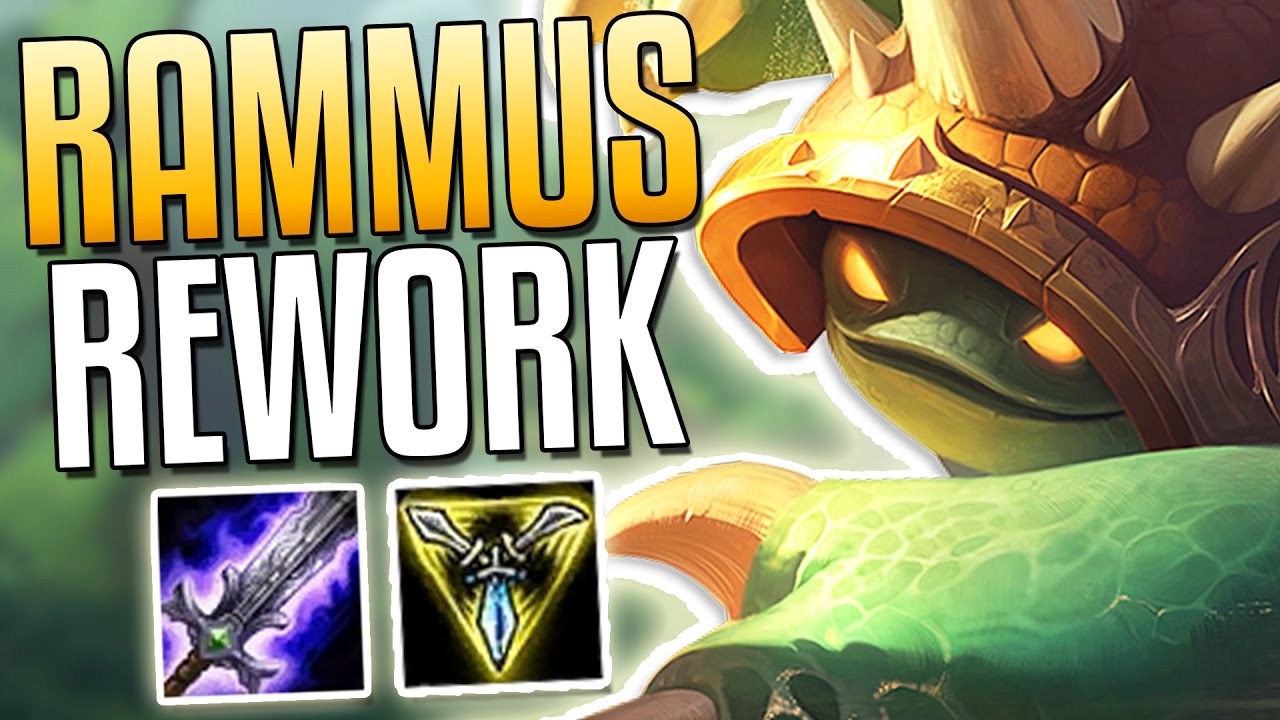RAMMUS REWORK! ATTACK SPEED SPLIT-PUSHER NOW? - League of Legends - YouTube