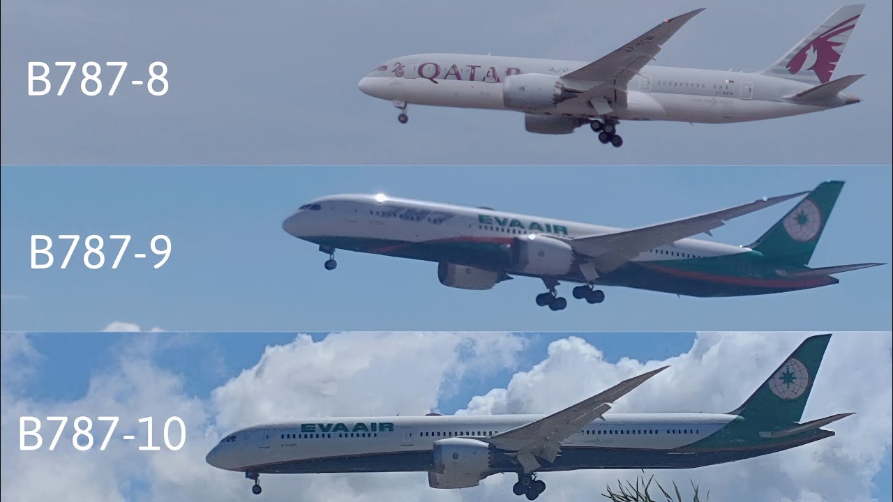 ALL BOEING 787 VARIANTS LANDING AT Mactan-Cebu International Airport ...
