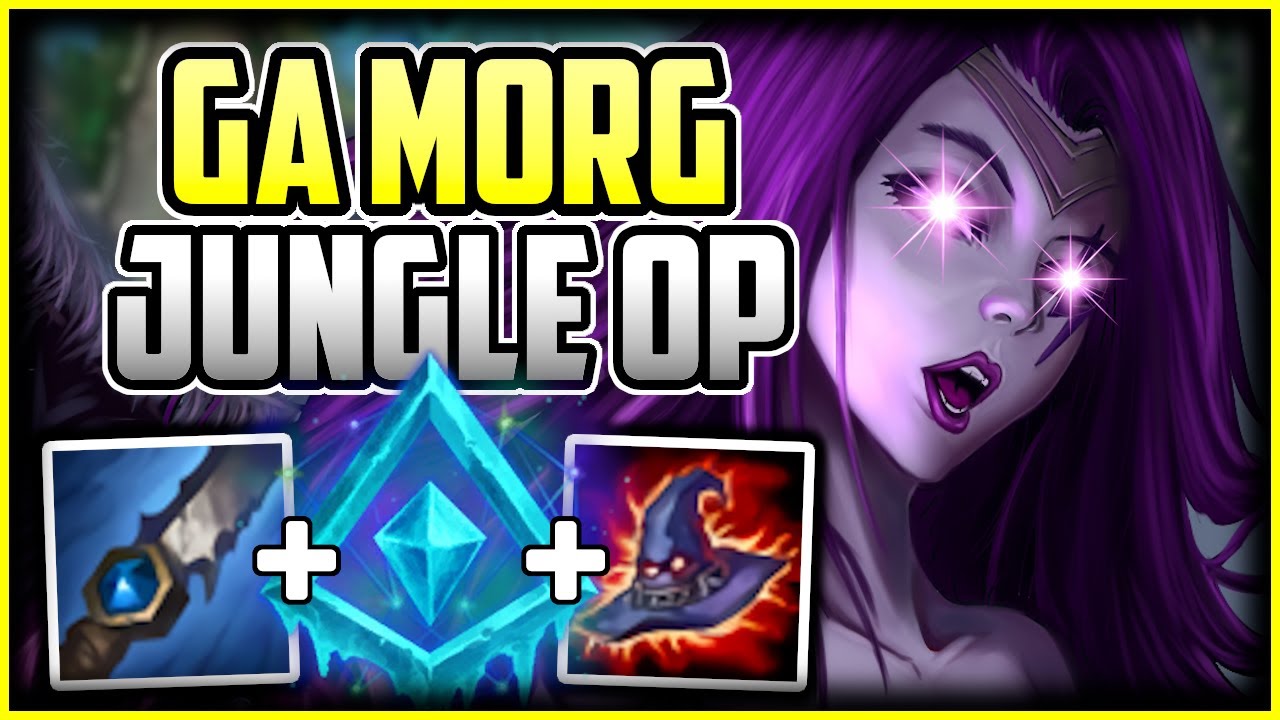 NEW Morgana Jungle With GLACIAL AUGMENT OP! How to play Morgana Jungle ...