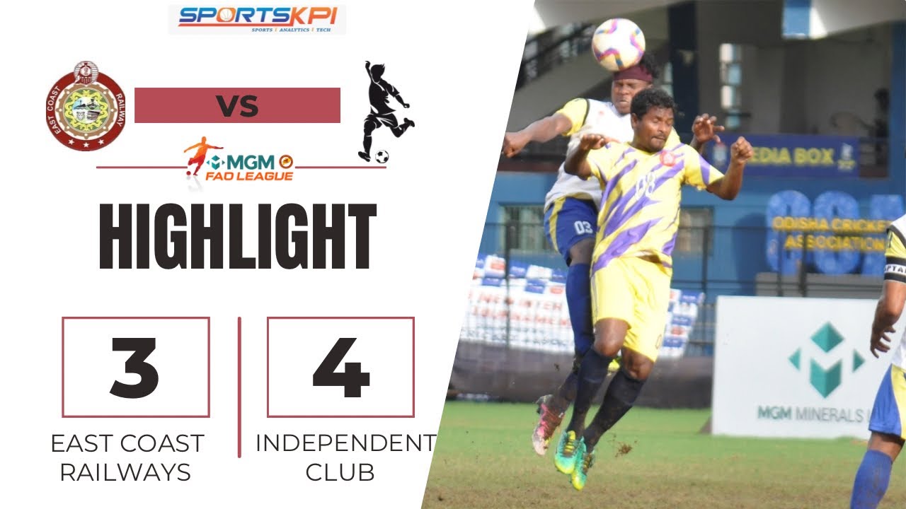 East Coast Railways vs Independent Club | Match Highlights - YouTube